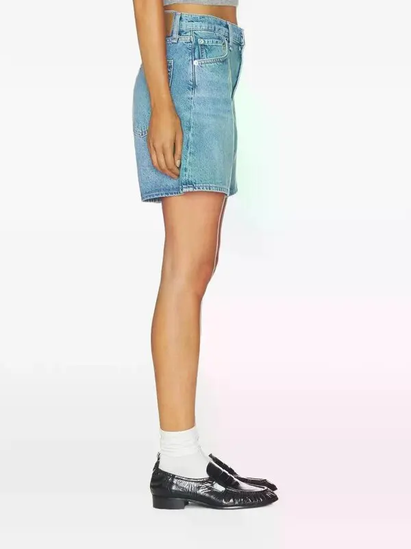 Rag & Bone Kaia Denim Knee-length Shorts