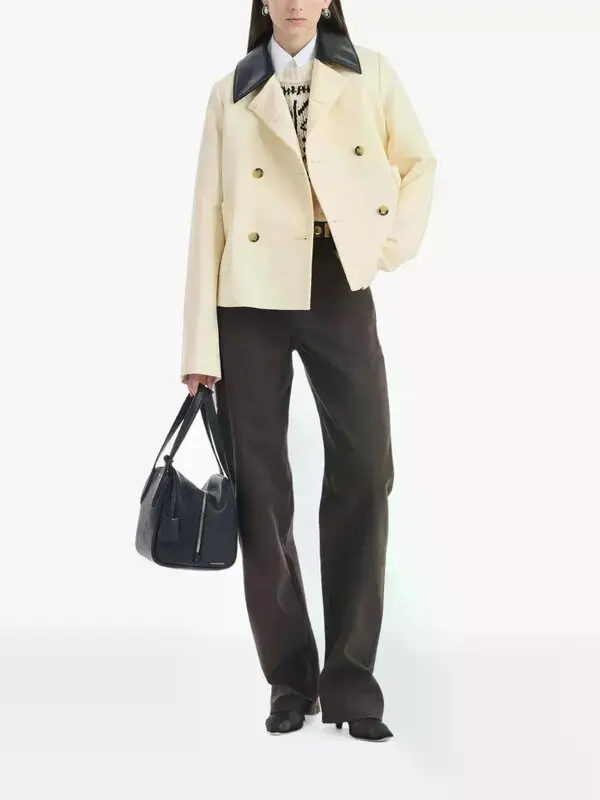 Altuzarra Double-breasted Contrast Collar Jacket