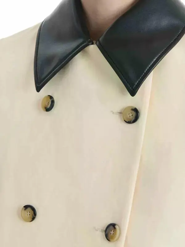 Altuzarra Double-breasted Contrast Collar Jacket