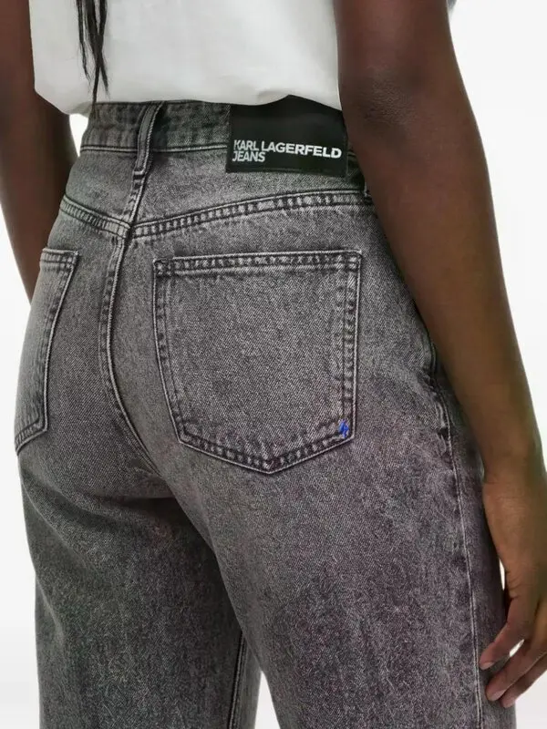 Karl Lagerfeld Logo-patch Jeans