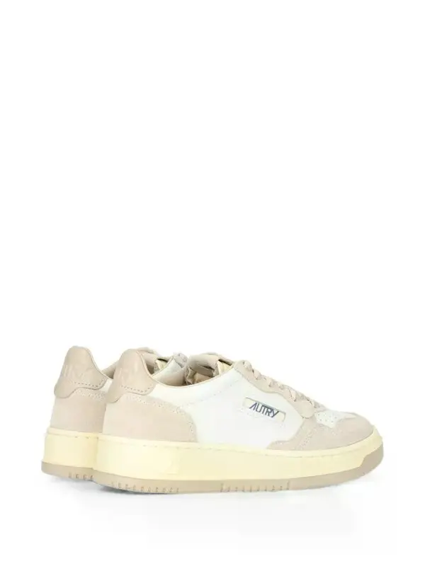 AUTRY Medalist Low Sneakers In Leather And Suede - White