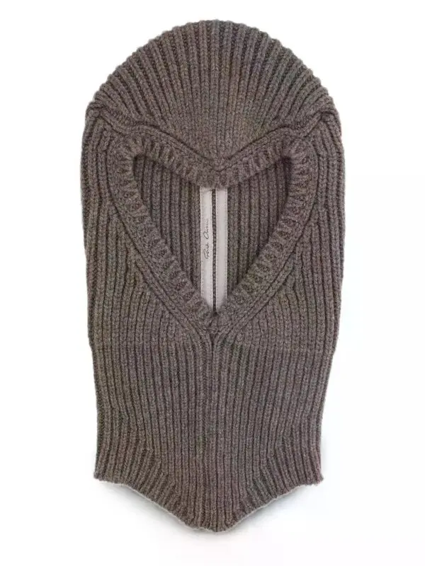 Rick Owens Ribbed-knit Balaclava