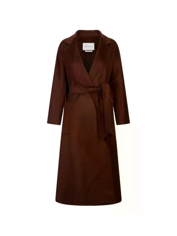 Max Mara Belted Wrap-style Coat