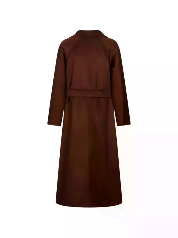 Max Mara Belted Wrap-style Coat