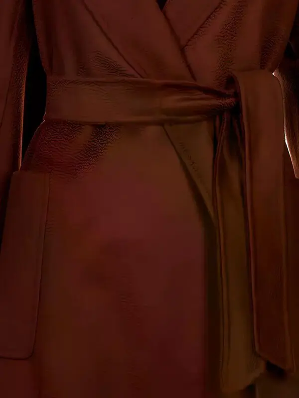 Max Mara Belted Wrap-style Coat