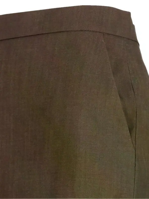 Max Mara Wool Gabardine Pencil Skirt