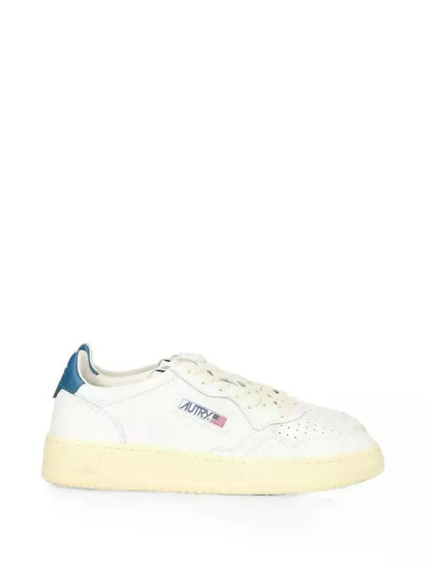 AUTRY Medalist Low Leather Sneakers - White
