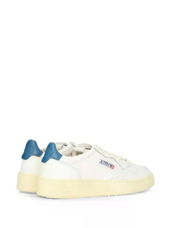 AUTRY Medalist Low Leather Sneakers - White