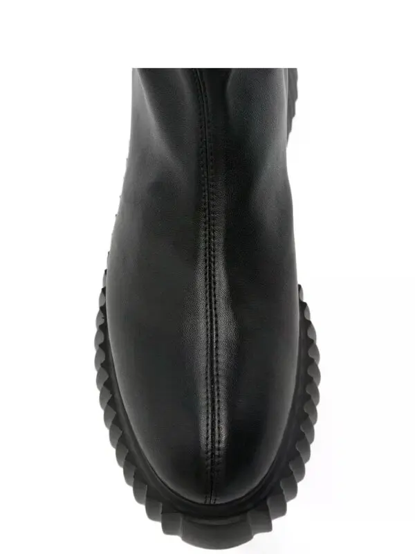 Agl Platform-heel Ankle Boots