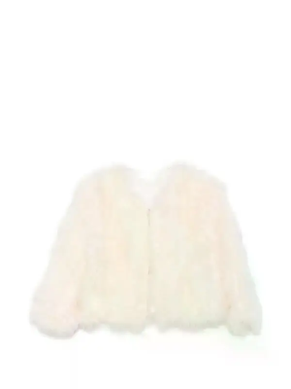 LISKA Feather-embellished Jacket