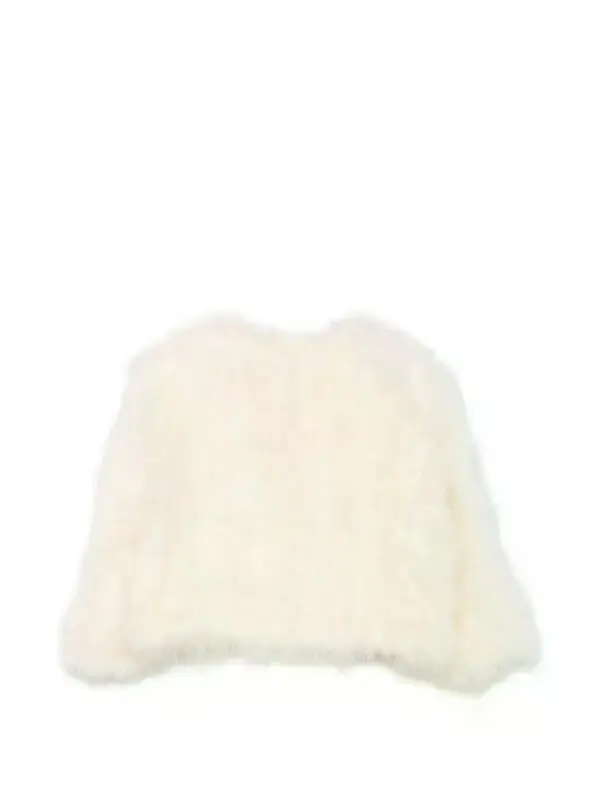 LISKA Feather-embellished Jacket