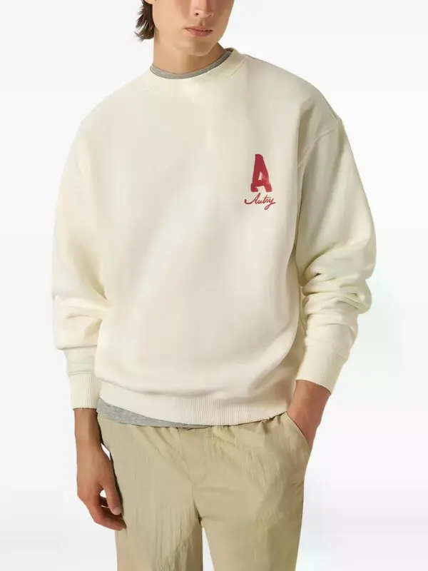 AUTRY Heritage Sweatshirt With Washed Effect