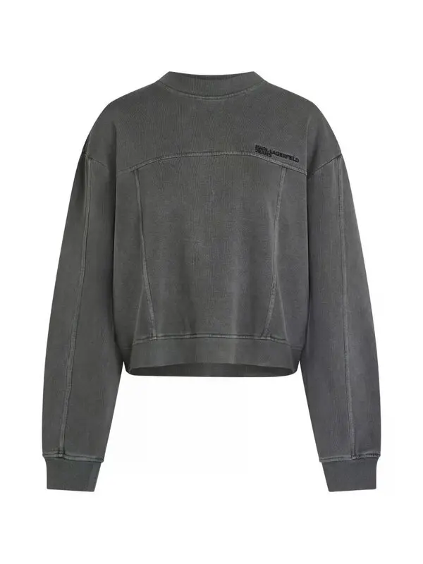 Karl Lagerfeld Boxy Washed Sweatshirt