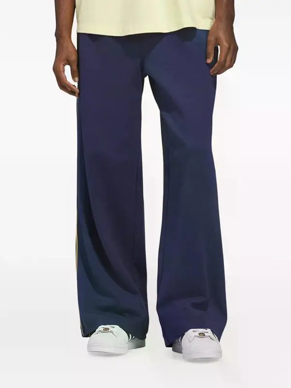 Adidas City Terrace Track Pants Wide Leg, Textured