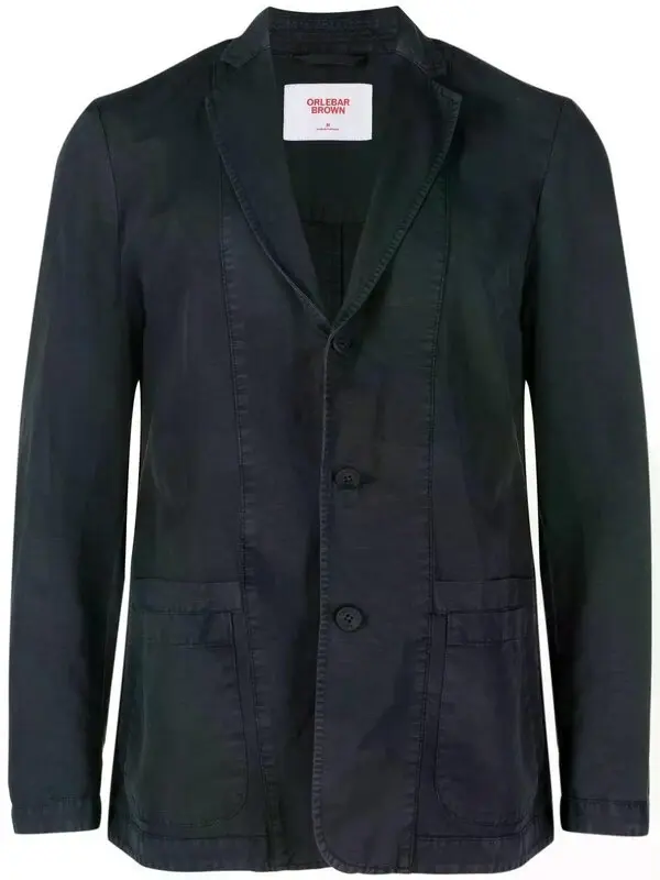 Orlebar Brown Single-breasted Linen-cotton Blazer