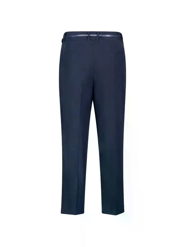 BETTY BARCLAY Belted Pleated Trousers