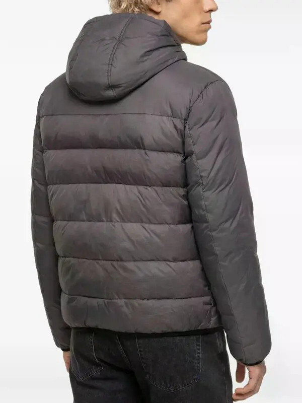 Karl Lagerfeld Quilted Padded Jacket With Toggle Hood