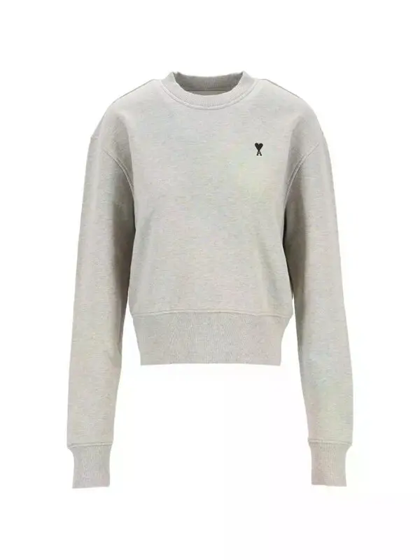 AMI Paris De Coeur Sweatshirt - Grey
