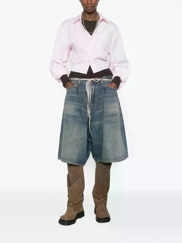 R13 Split-hem Buttoned Shirt