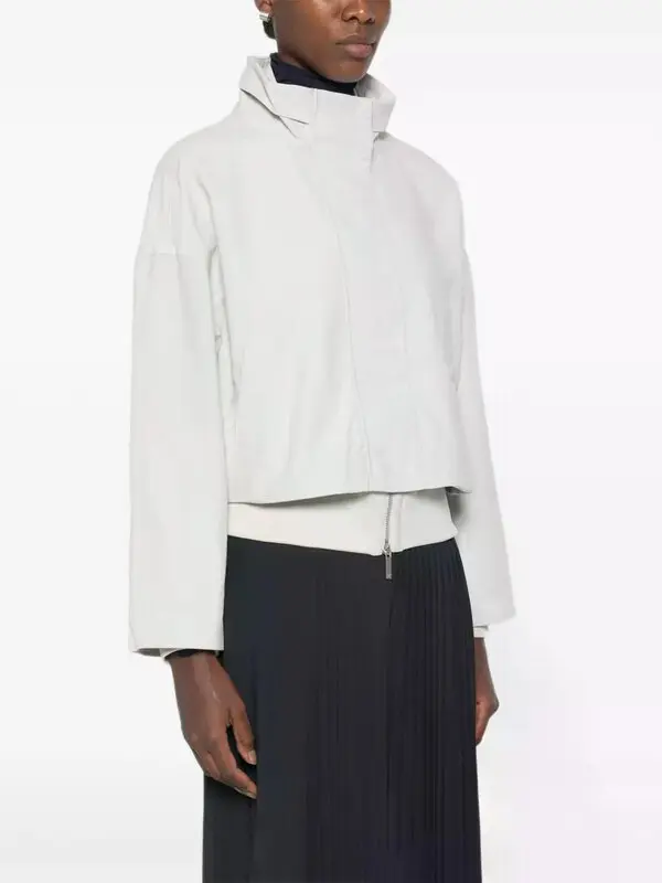 Emporio Armani High-neck Bomber Jacket