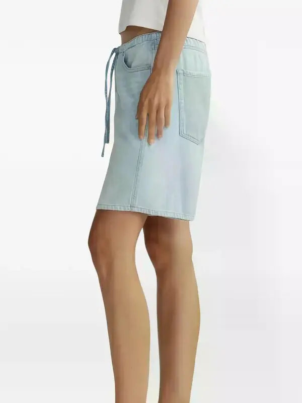 DL1961 Sienna Tie-waist Denim Shorts