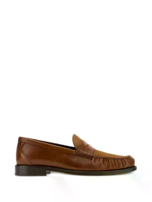Brunello Cucinelli Leather Loafers
