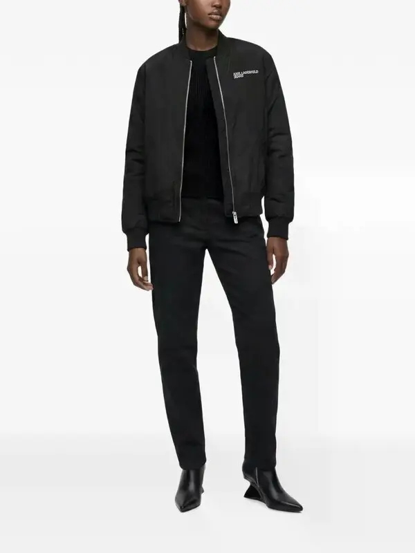 Karl Lagerfeld Reversible Bomber Jacket