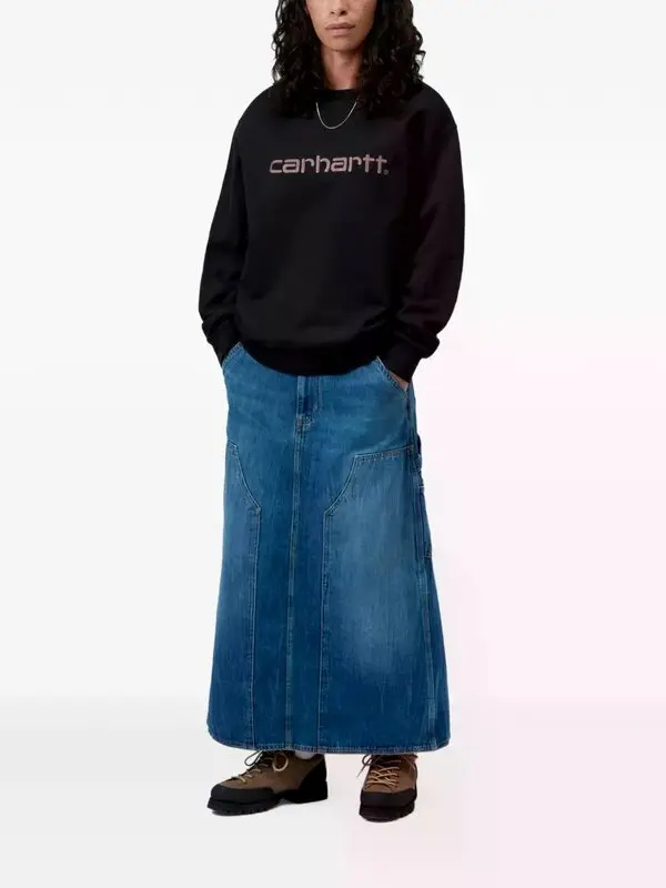 Carhartt Work In Progress Embroidered Logo Sweatshirt