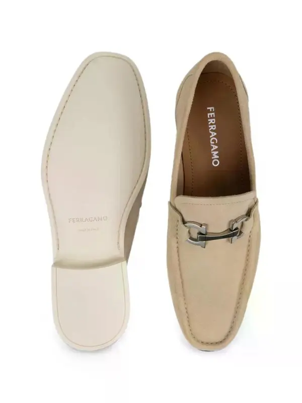 FERRAGAMO Gancini Ornament Loafers
