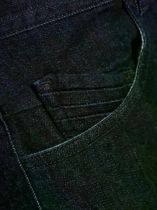 Attico Embroidered-logo Jeans