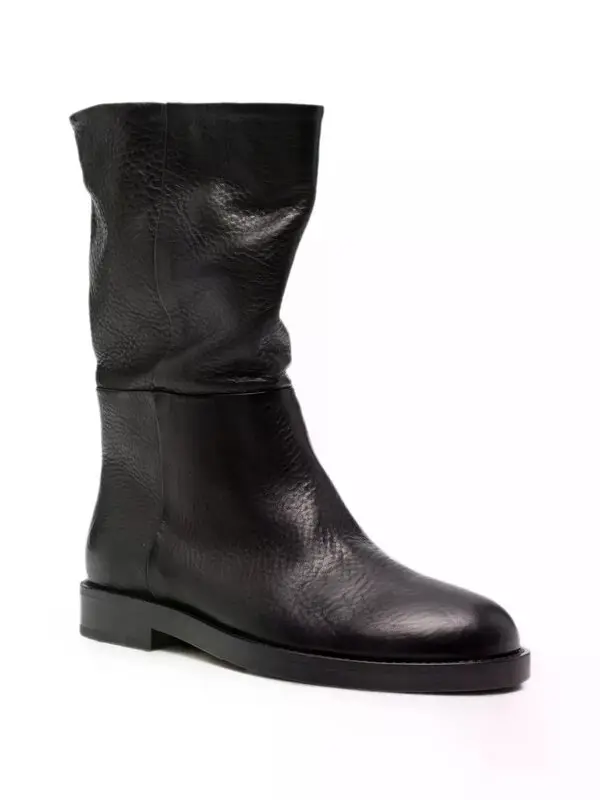 Agl Zenit Grained Leather Boots