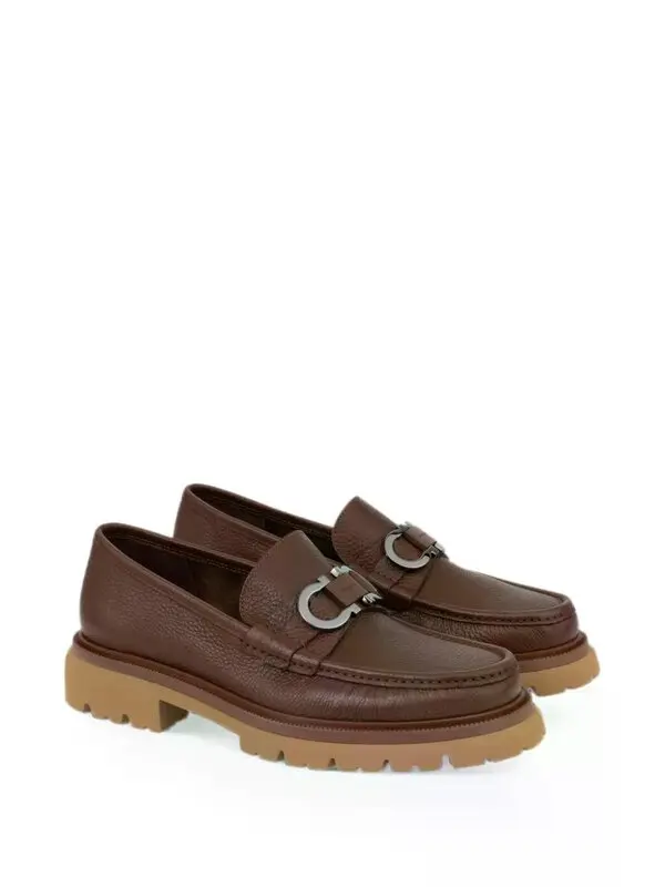 FERRAGAMO Gancini Ornament Loafers