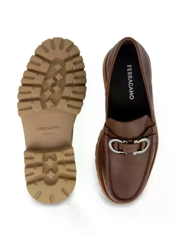 FERRAGAMO Gancini Ornament Loafers
