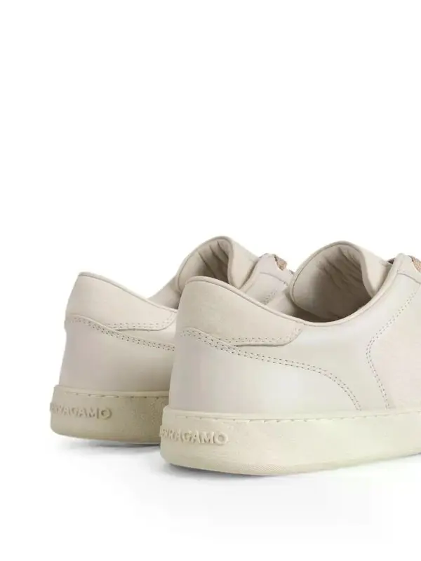 FERRAGAMO Low-top Sneakers With Signature