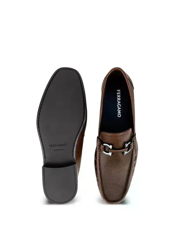 FERRAGAMO Gancini Ornament Loafers