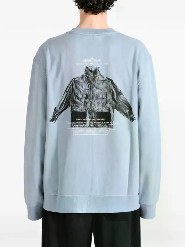Stone Island 6100046 Cotton Fleece Sweatshirt