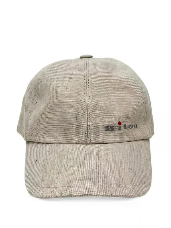 Kiton Logo-embroidered Baseball Cap