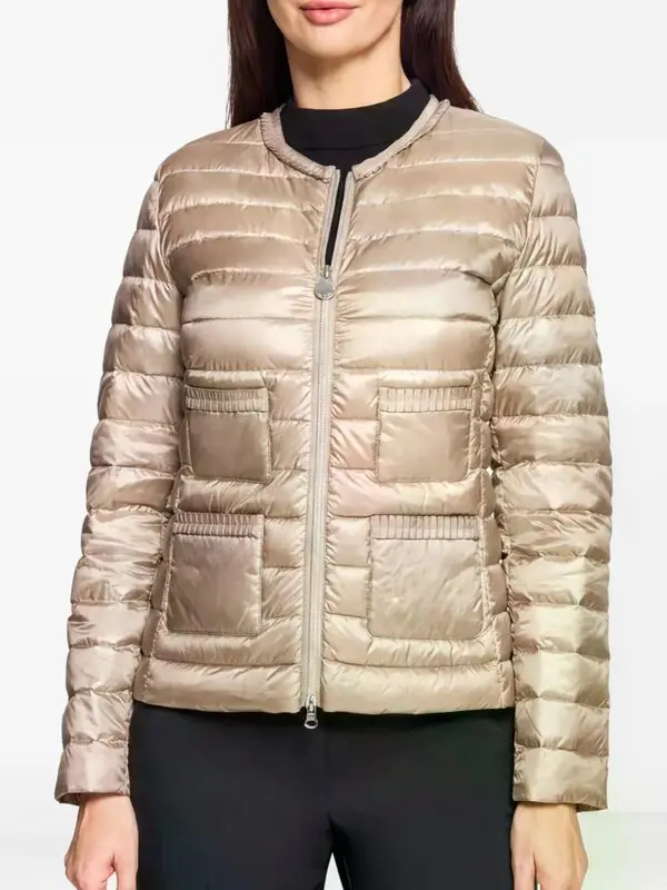 BETTY BARCLAY Quilted Ruffled Jacket