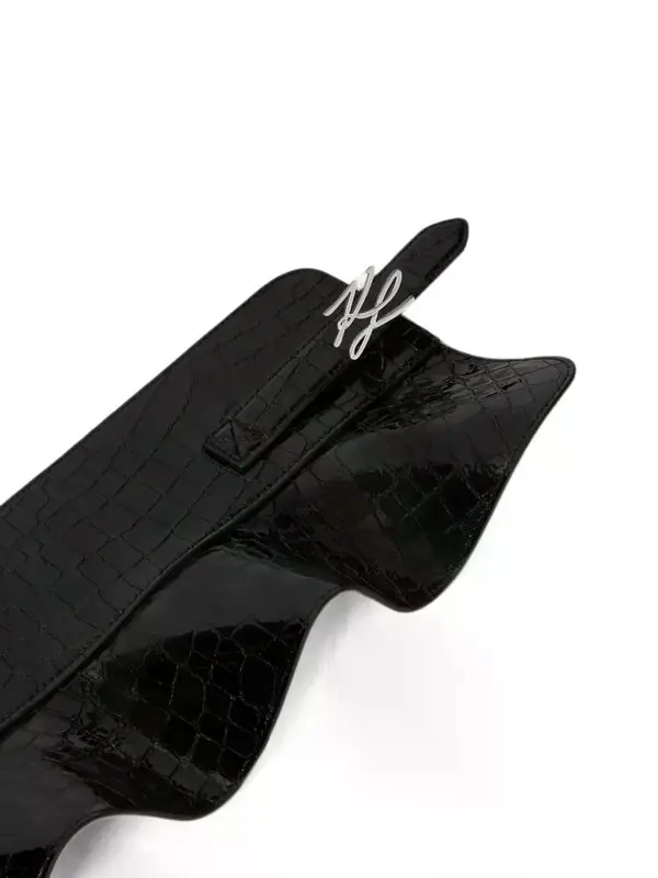 Karl Lagerfeld Corset Belt With K/autograph Logo
