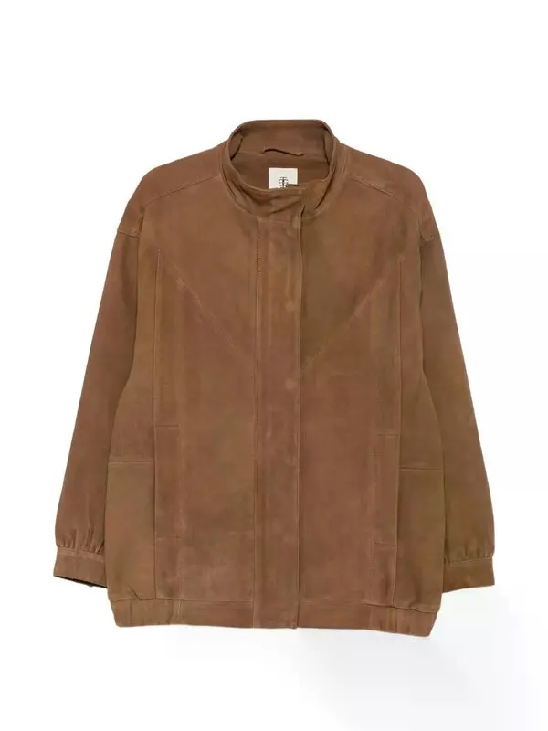 THE GARMENT Geneve Suede Panelled Jacket