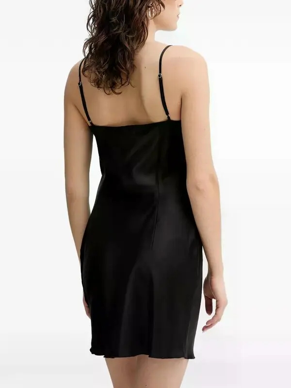 Nanushka Cowl-neck Mini Dress