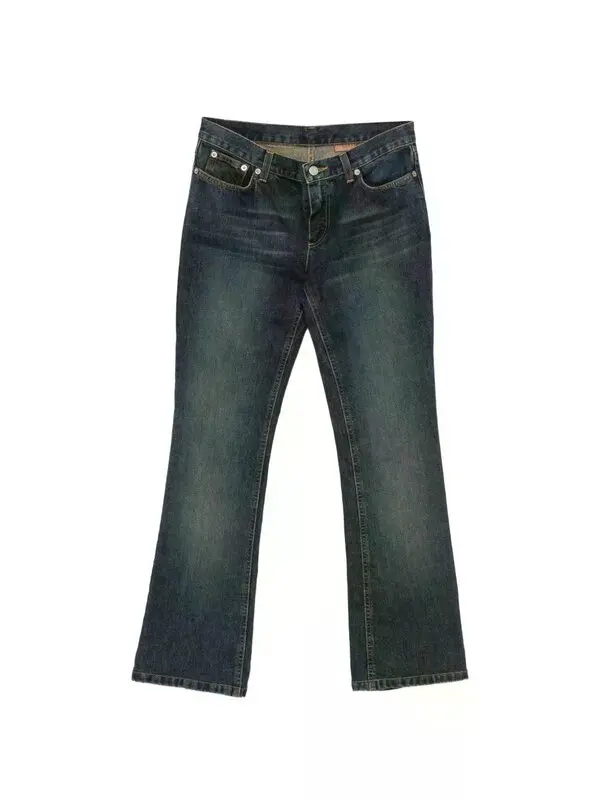 John Richmond 2000s Patch-detail Jeans