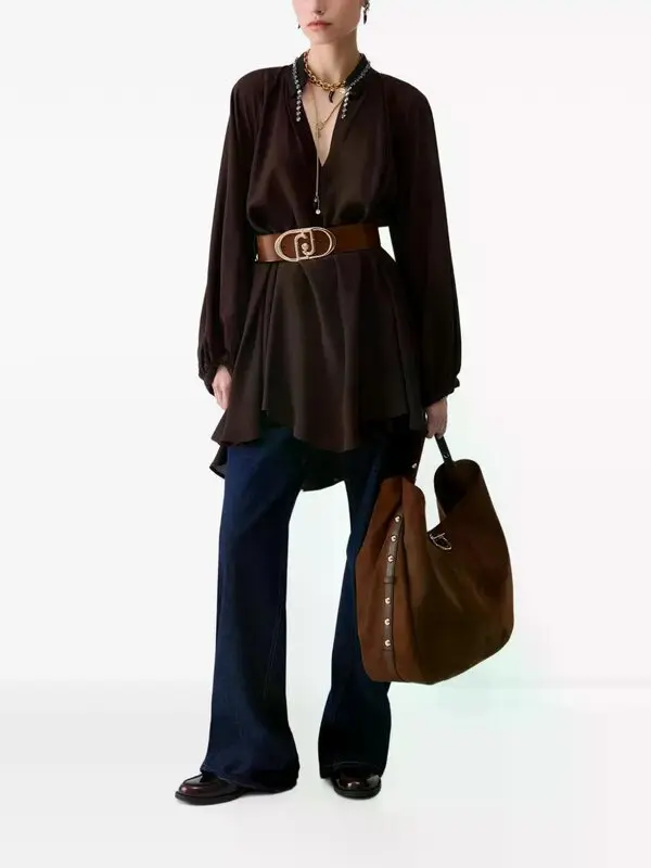 Liu Jo Short Dress In Georgette