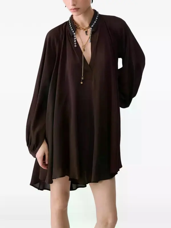 Liu Jo Short Dress In Georgette