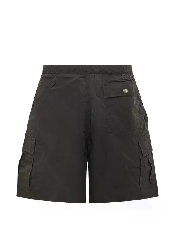 Palm Angels Palm Type Loose Cargo Shorts