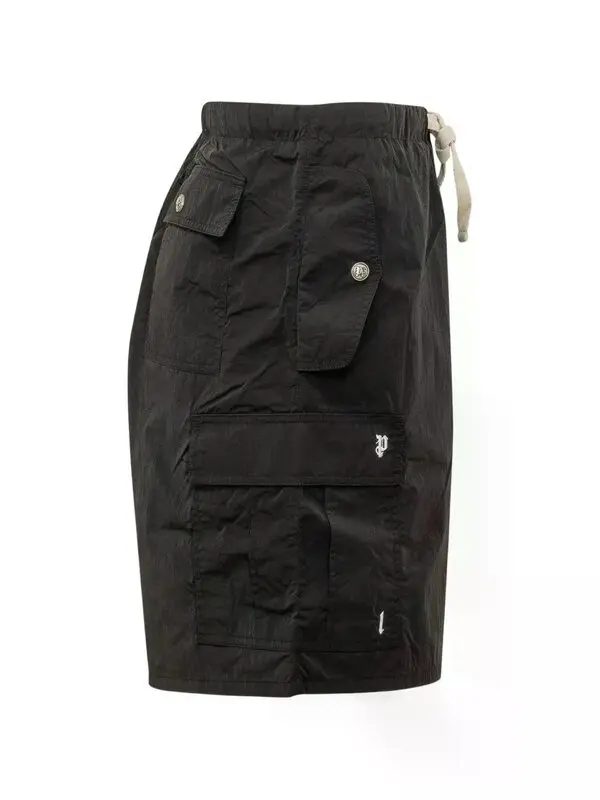 Palm Angels Palm Type Loose Cargo Shorts