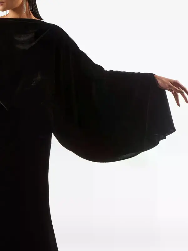 TALLER MARMO Musidora Draped Maxi Gown