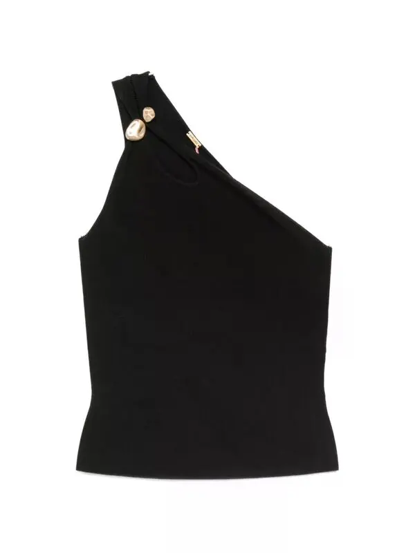 Cult Gaia Anouk One-shoulder Hardware-detail Top