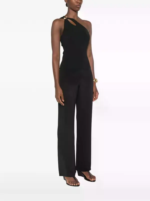 Cult Gaia Anouk One-shoulder Hardware-detail Top