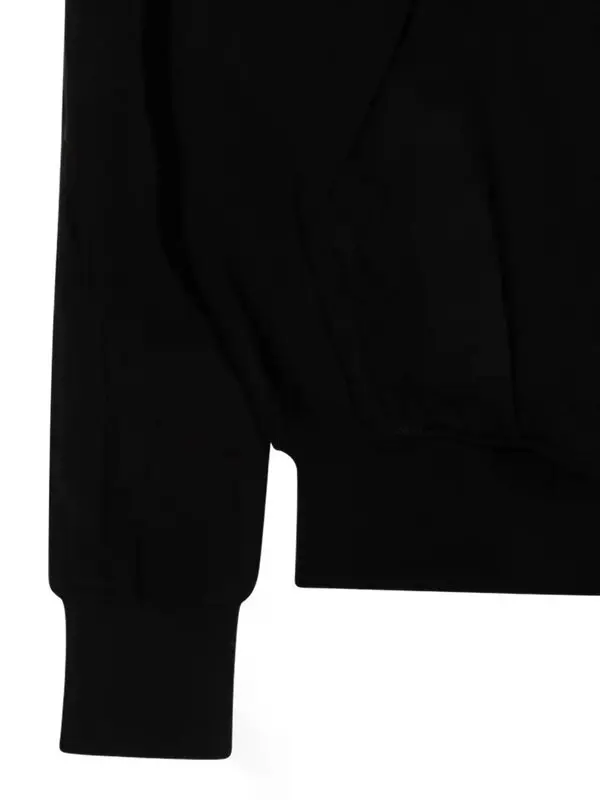 THOM KROM Zip-up Drawstring Hoodie